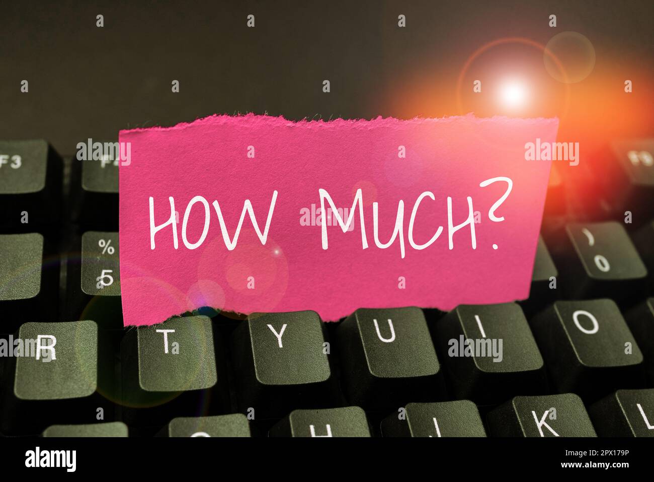 Text sign showing How Much, Business idea ask about the amount or cost ...