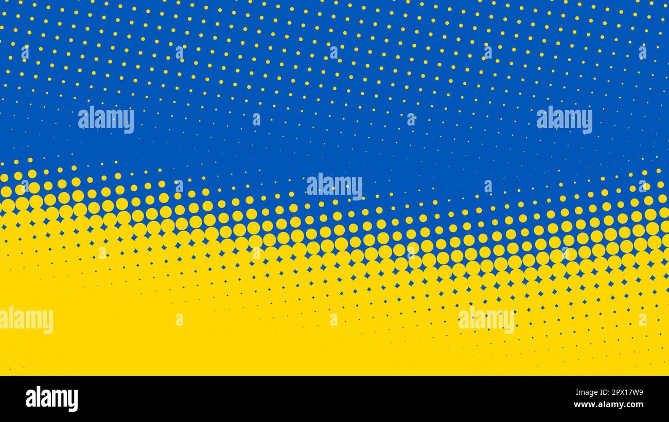 Blue yellow colors ukrainian Stock Vector Images - Alamy