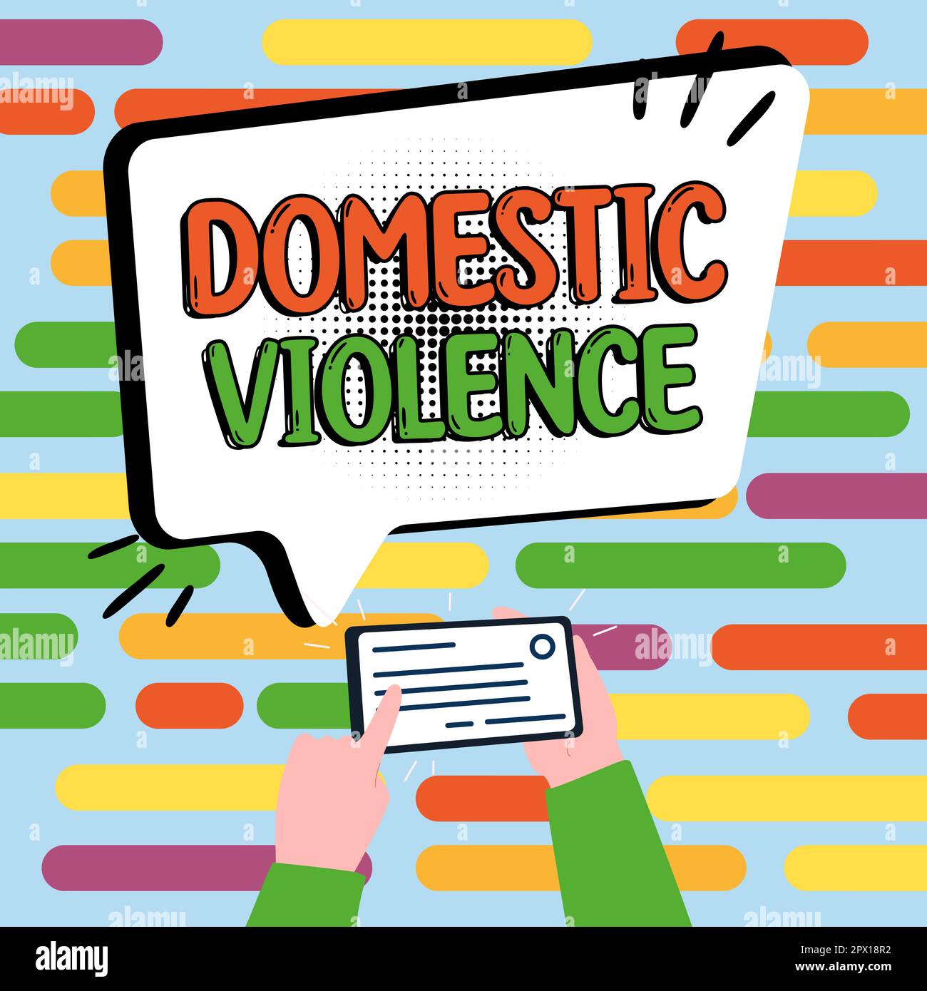 Inspiration showing sign Domestic Violence, Business approach violent ...