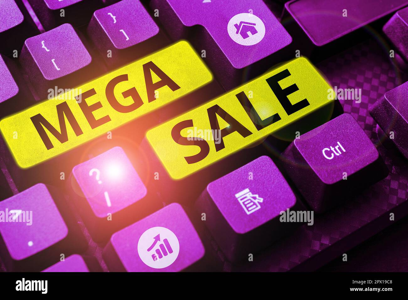 Hand writing sign Mega Sale, Word Written on The day full of special ...