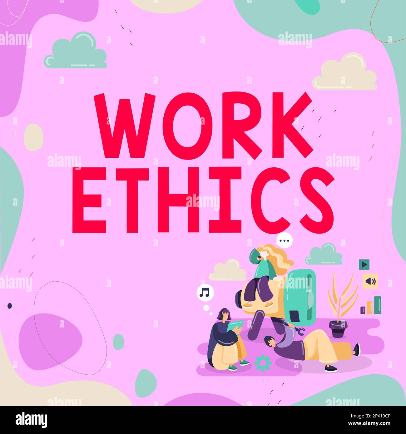 Conceptual caption Work Ethics, Concept meaning A set of values ... Conceptual caption Work Ethics, Concept meaning A set of values ...