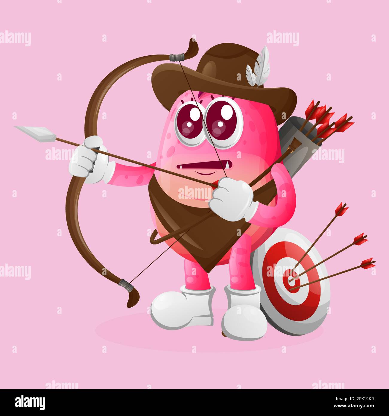 Pink Bow And Arrow For Kids