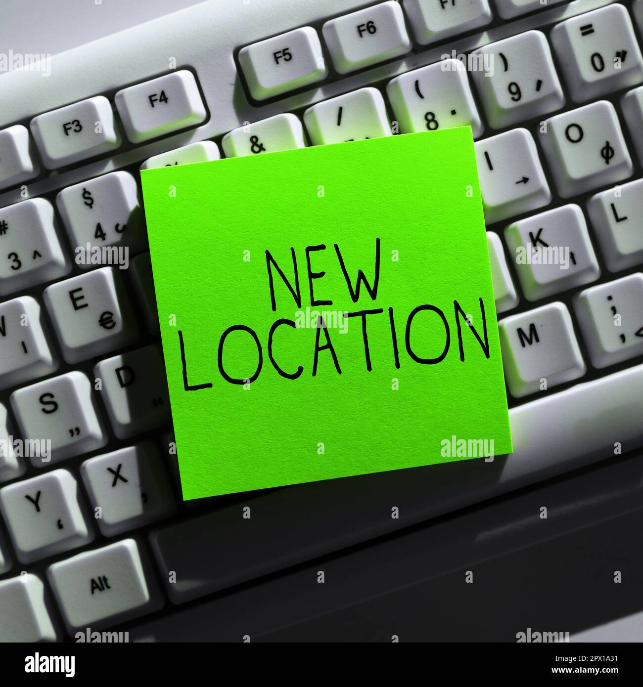 Conceptual caption New Location, Business showcase Get located on a new ...