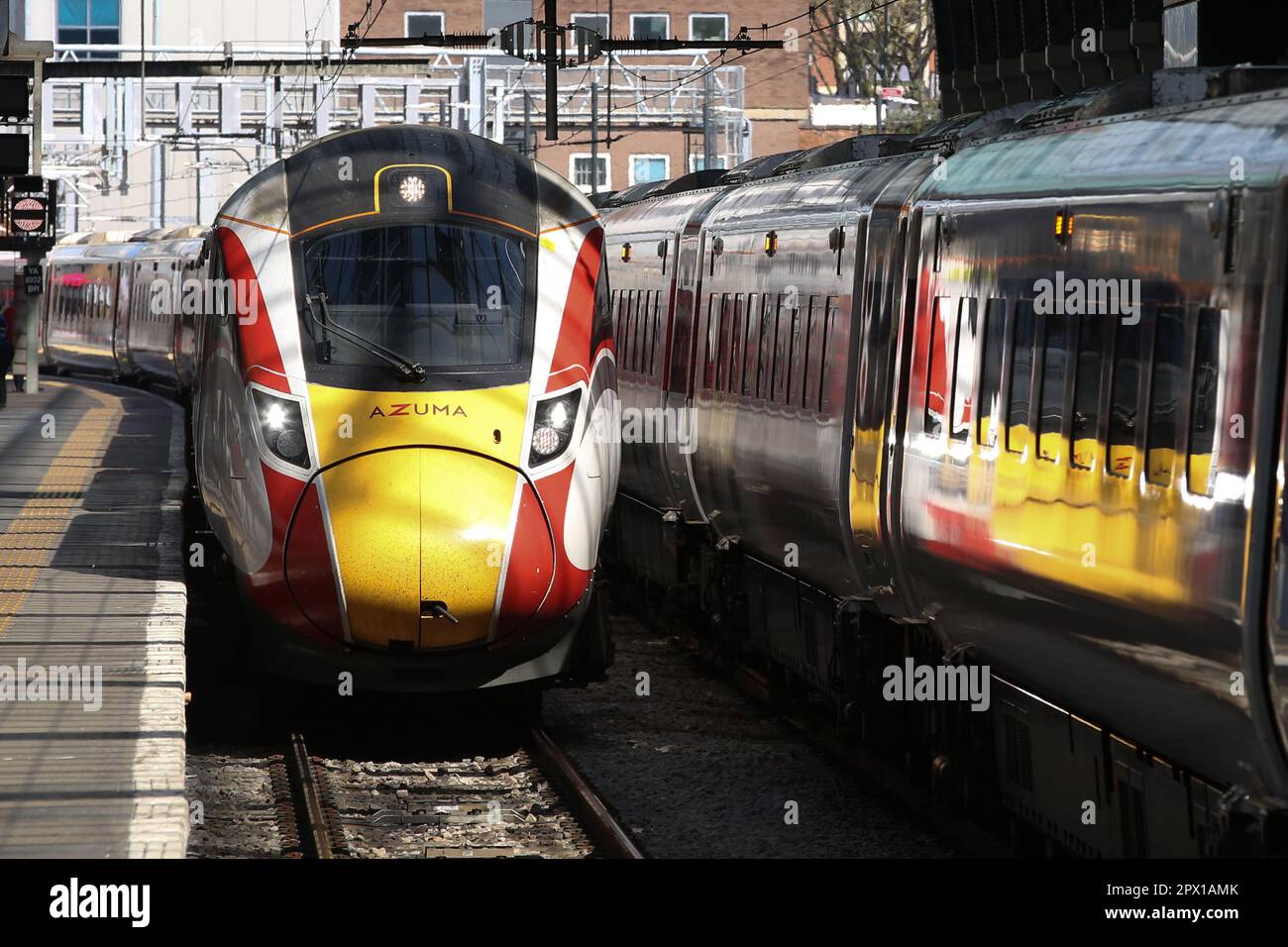 London, UK. 29th Apr, 2023. A London North Eastern Railway is a British ...