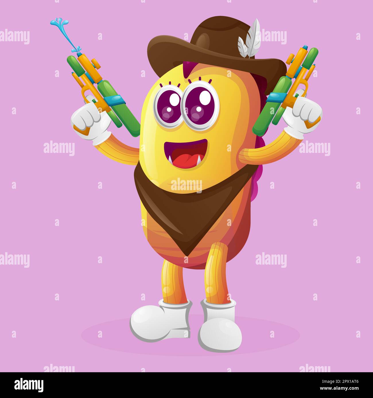 Plastic monster Stock Vector Images - Alamy
