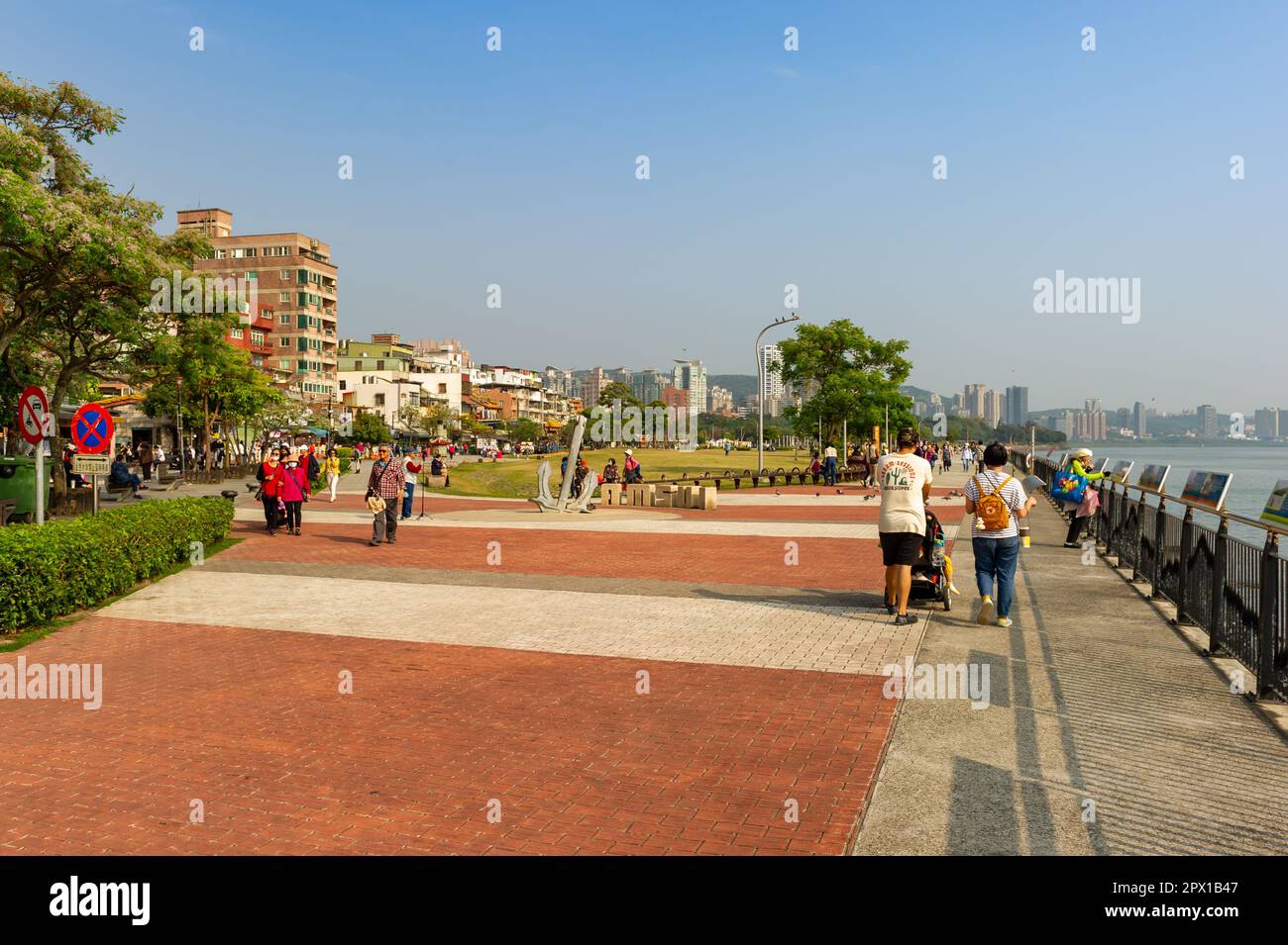 Tamsui River Front, Taiwan Stock Photo - Alamy