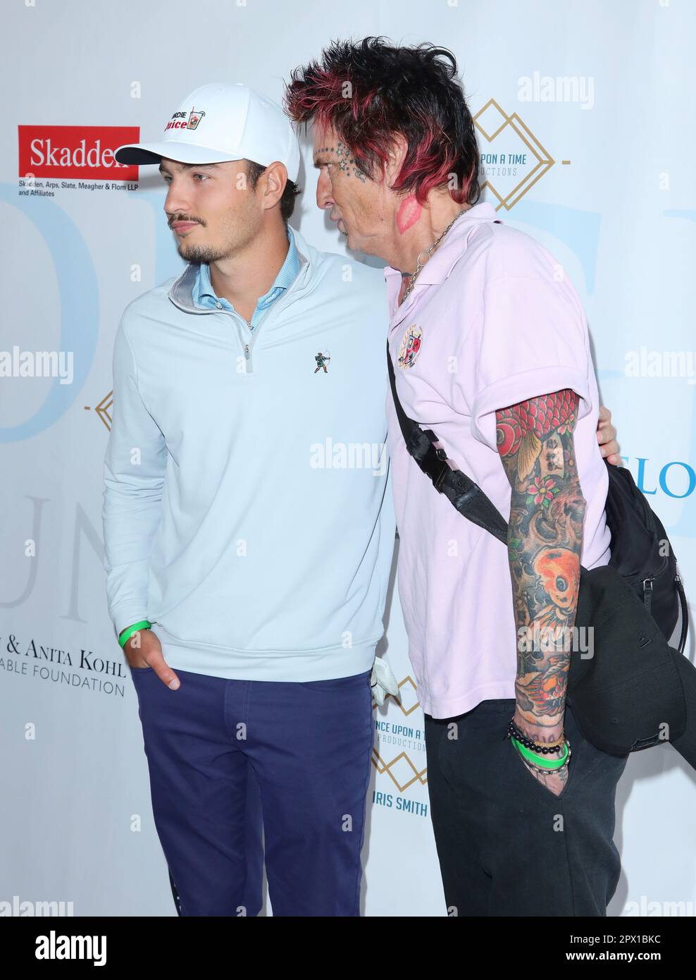 Toluca Lake, USA. 01st May, 2023. Brandon Thomas Lee, Tommy Lee arrives ...