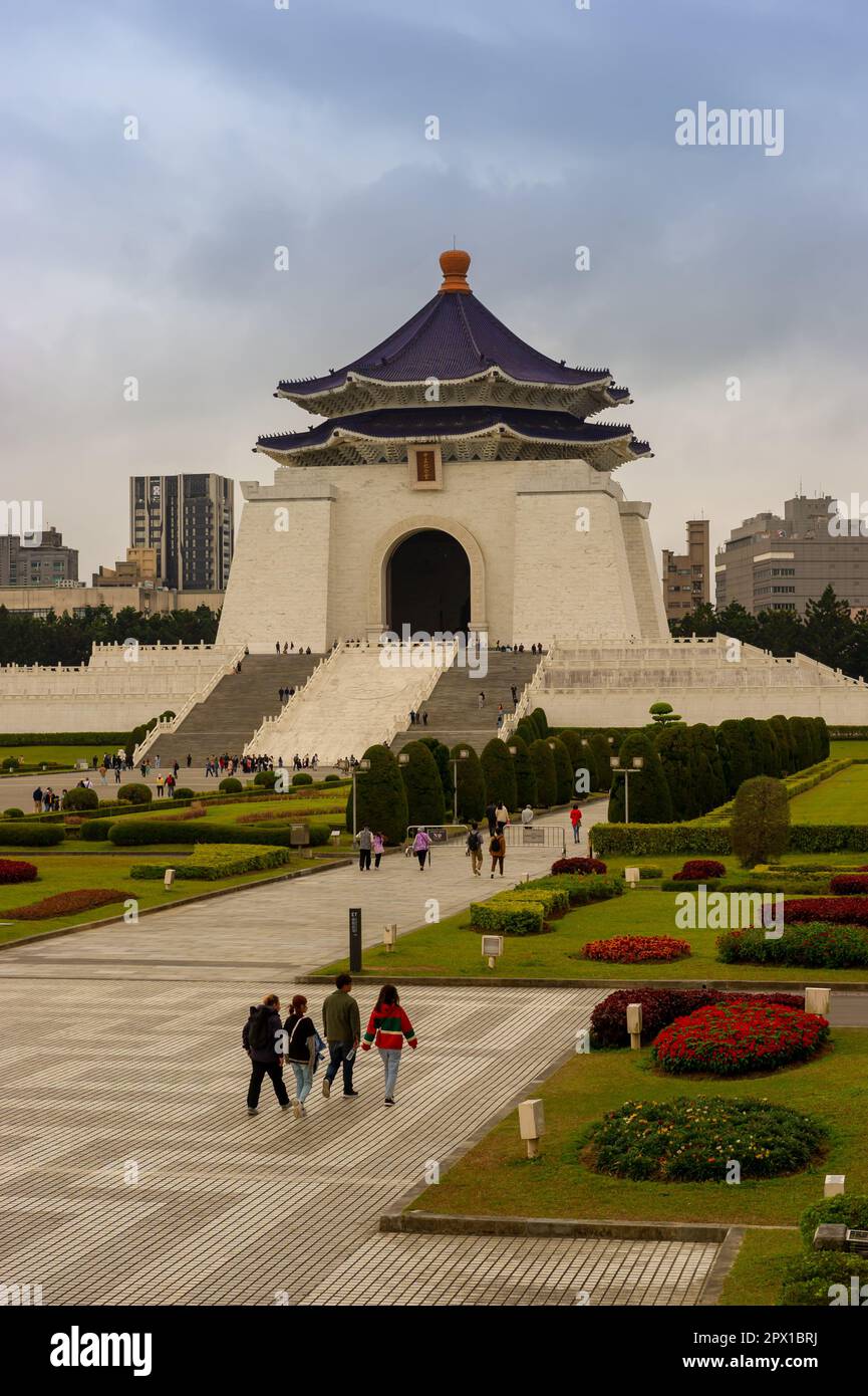 The National Chiang Kai-shek Memorial Hall, Taipei, Taiwan Stock Photo ...