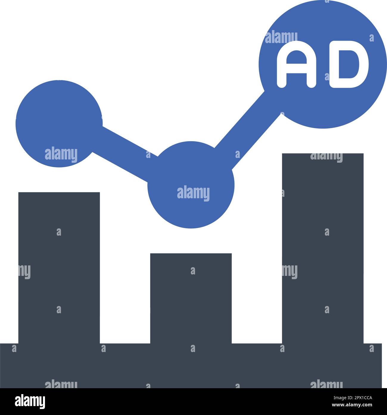 Advertisement graph icon Stock Vector Image & Art - Alamy