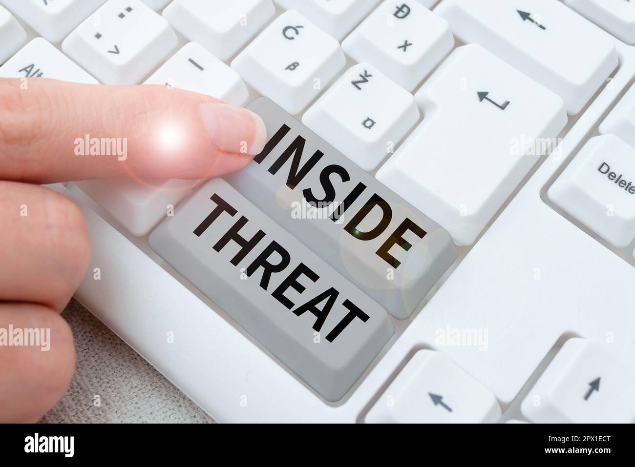 Inspiration showing sign Inside Threat, Business idea Information that ...