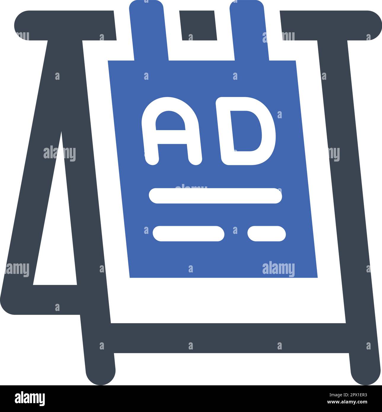 Advertisement board for ads Stock Vector Images - Alamy