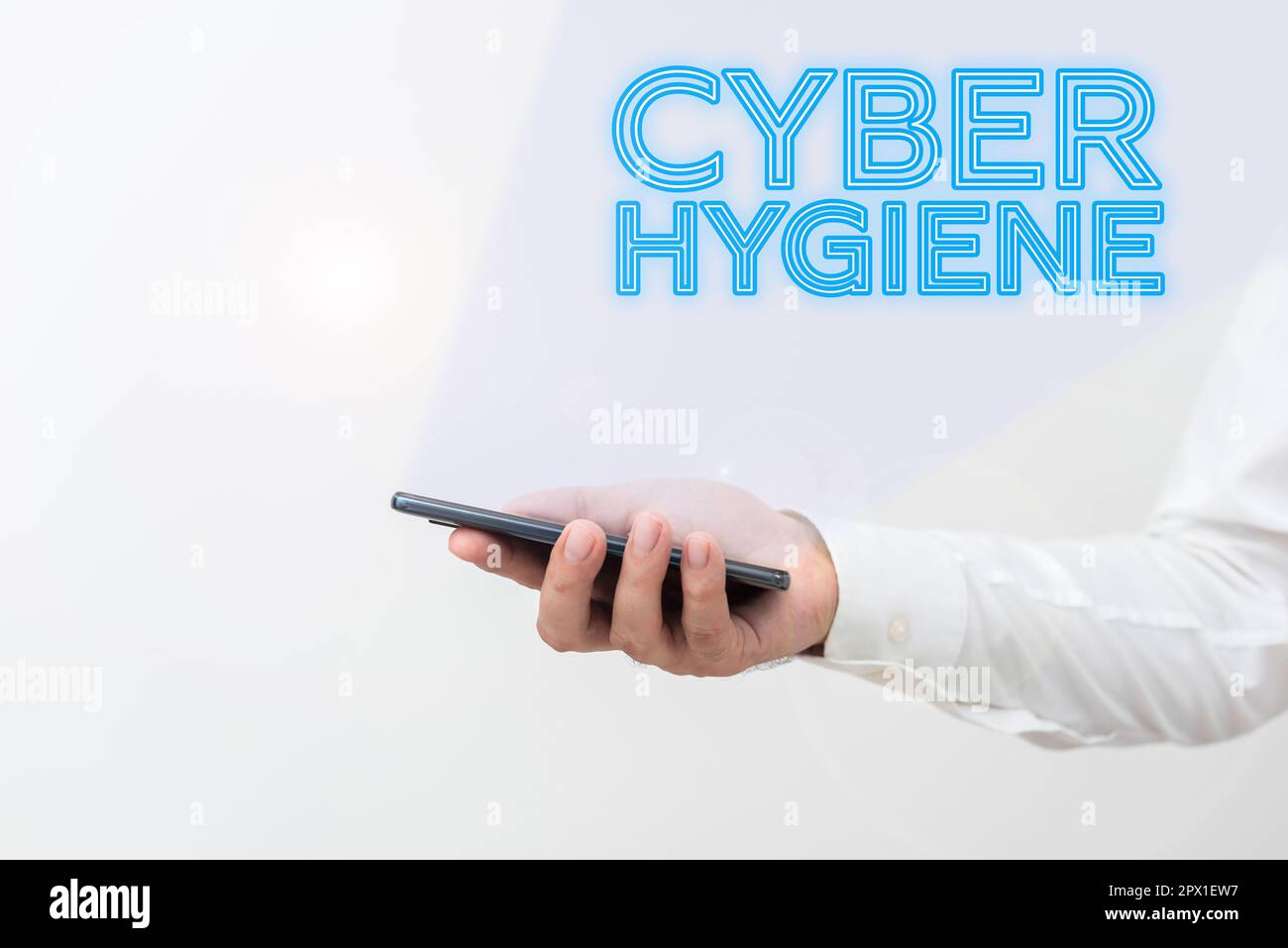 Conceptual caption Cyber Hygiene, Concept meaning steps that computer ... Conceptual caption Cyber Hygiene, Concept meaning steps that computer ...