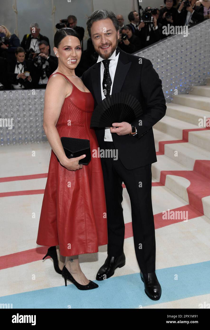 Lisa Liberati, left, and James McAvoy attend The Metropolitan Museum of ...