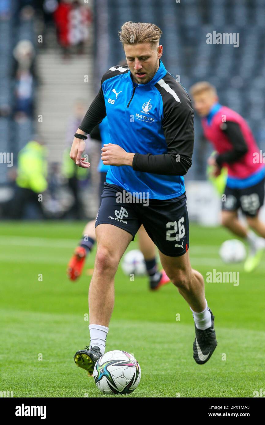 sean mackie, professional football player, with Falkirk FC, during a ...