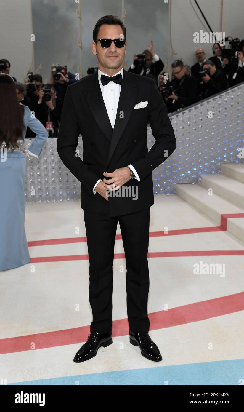 Roger Federer attends The Metropolitan Museum of Art's Costume ...