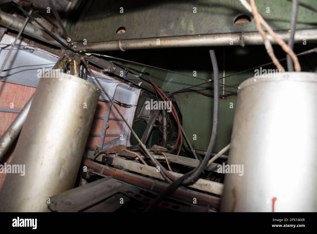 Hawker Hurricane fuselage interior Stock Photo - Alamy