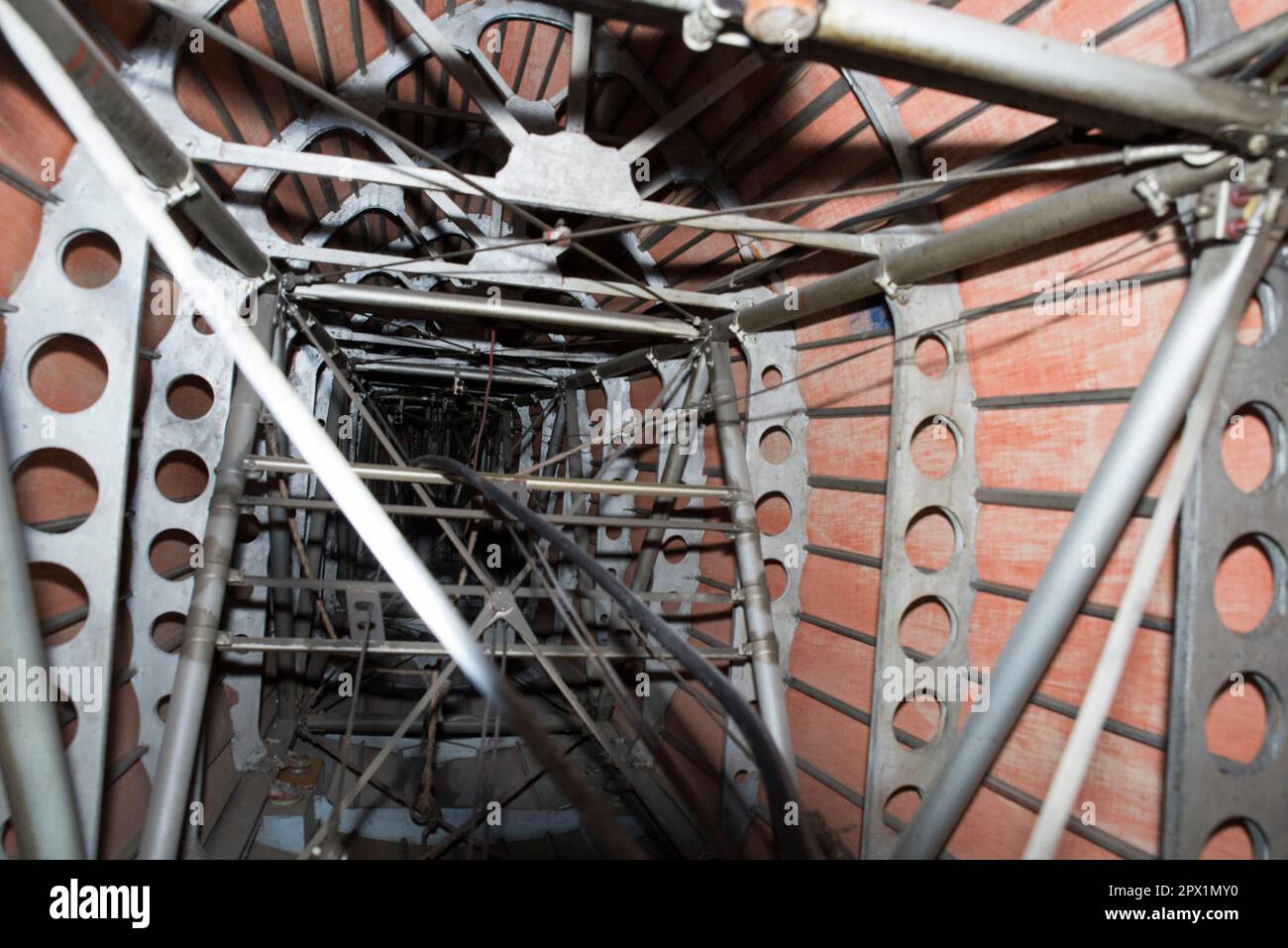 Hawker Hurricane fuselage interior Stock Photo - Alamy