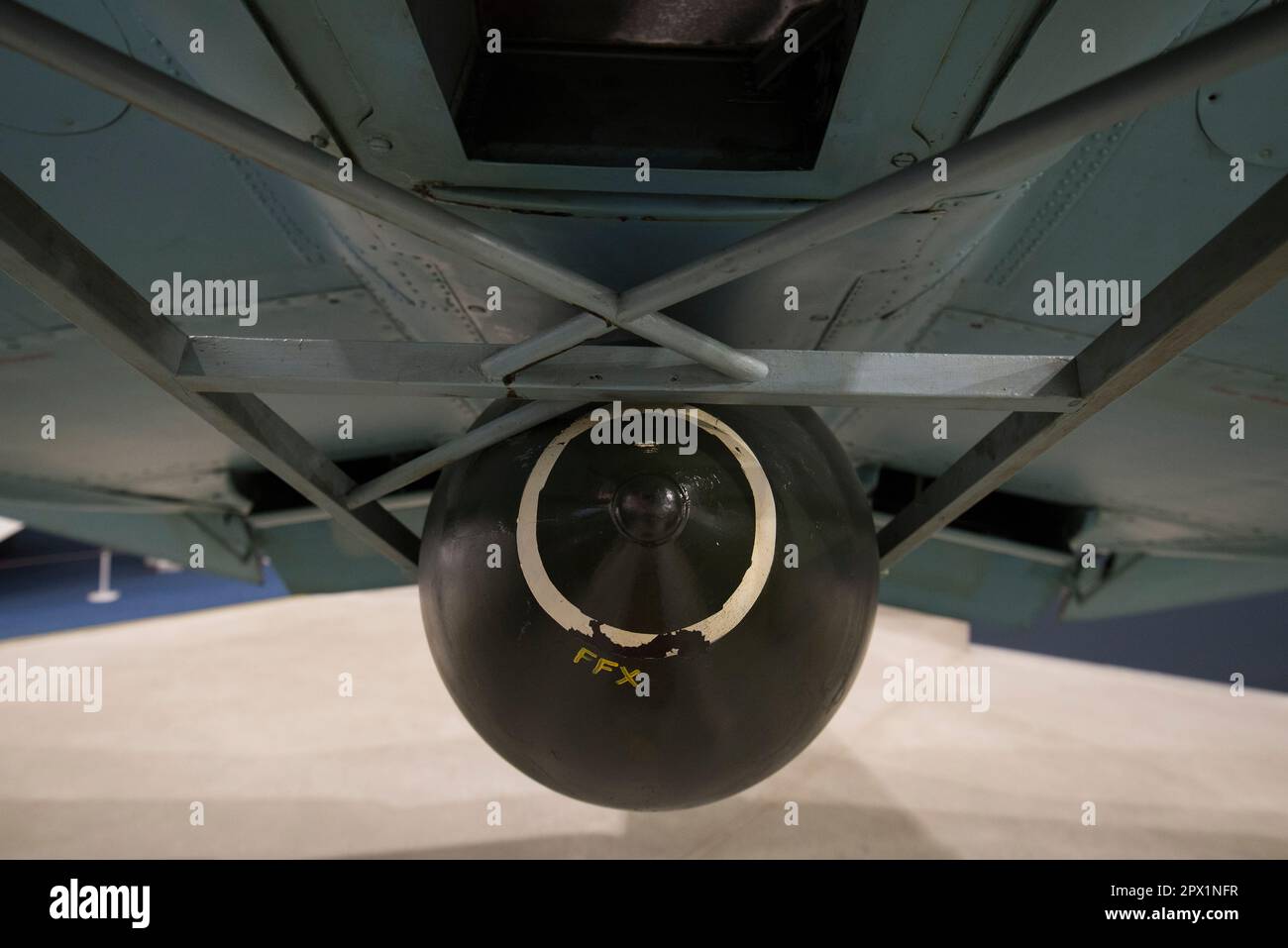 bomb slung under a Junkers Ju87G-2 Stock Photo - Alamy