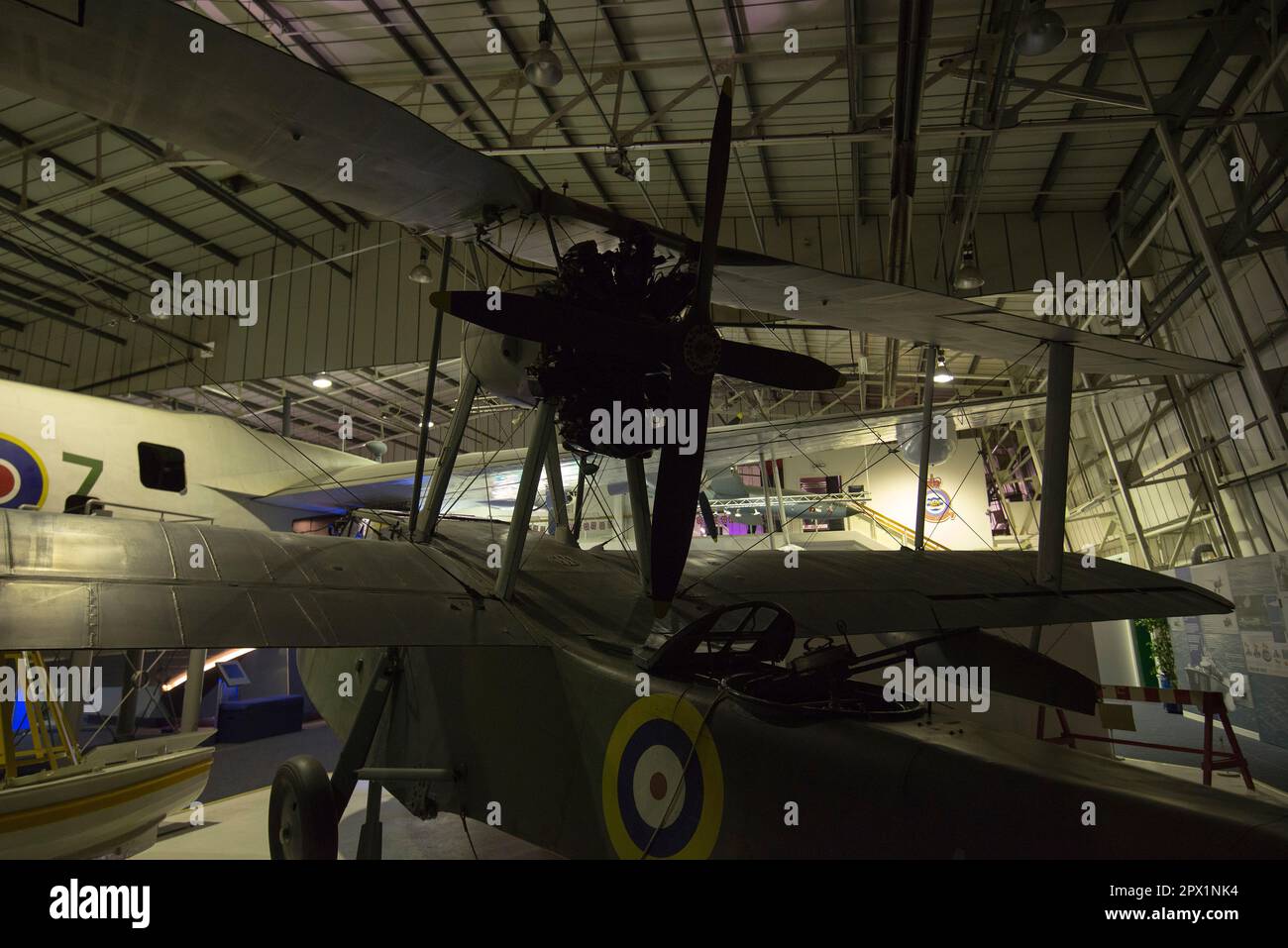 Napier Lion engine on a Supermarine Seagull Stock Photo - Alamy