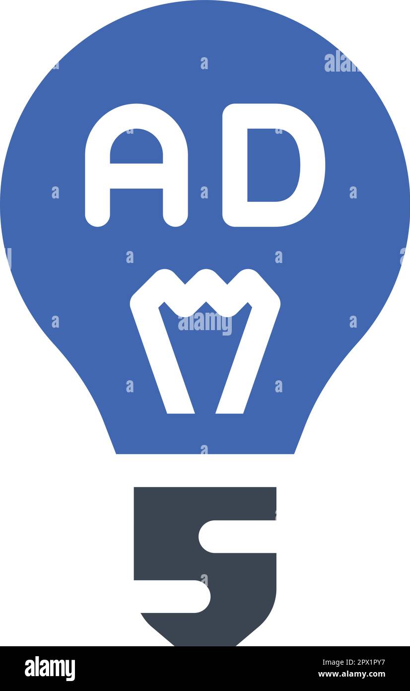 Creative ads icon Stock Vector Image & Art - Alamy