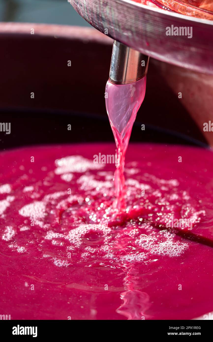 Winemaking winepress hi-res stock photography and images - Alamy