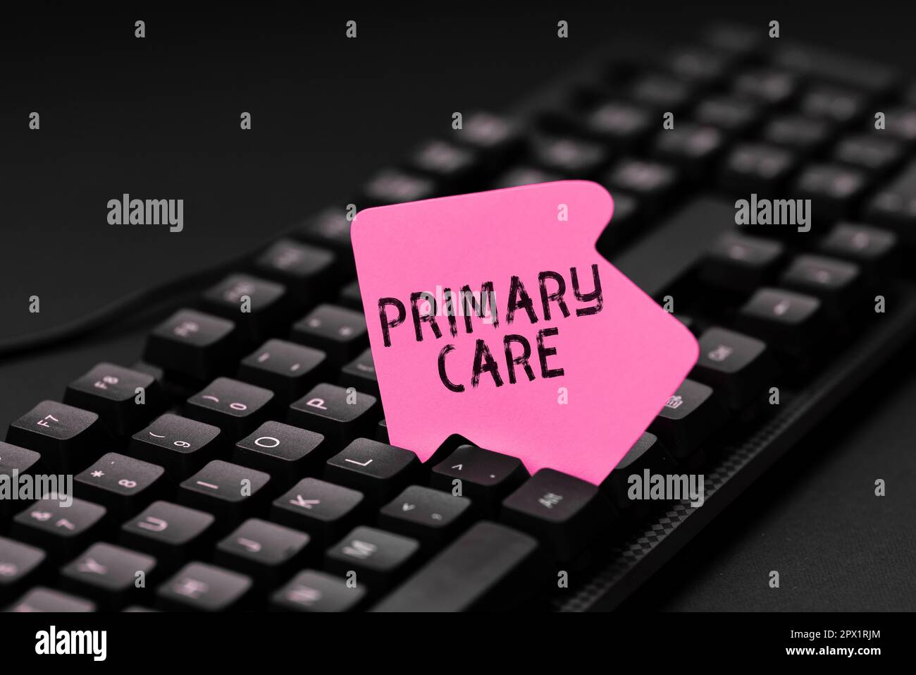 Sign displaying Primary Care, Business concept health care provided by ...