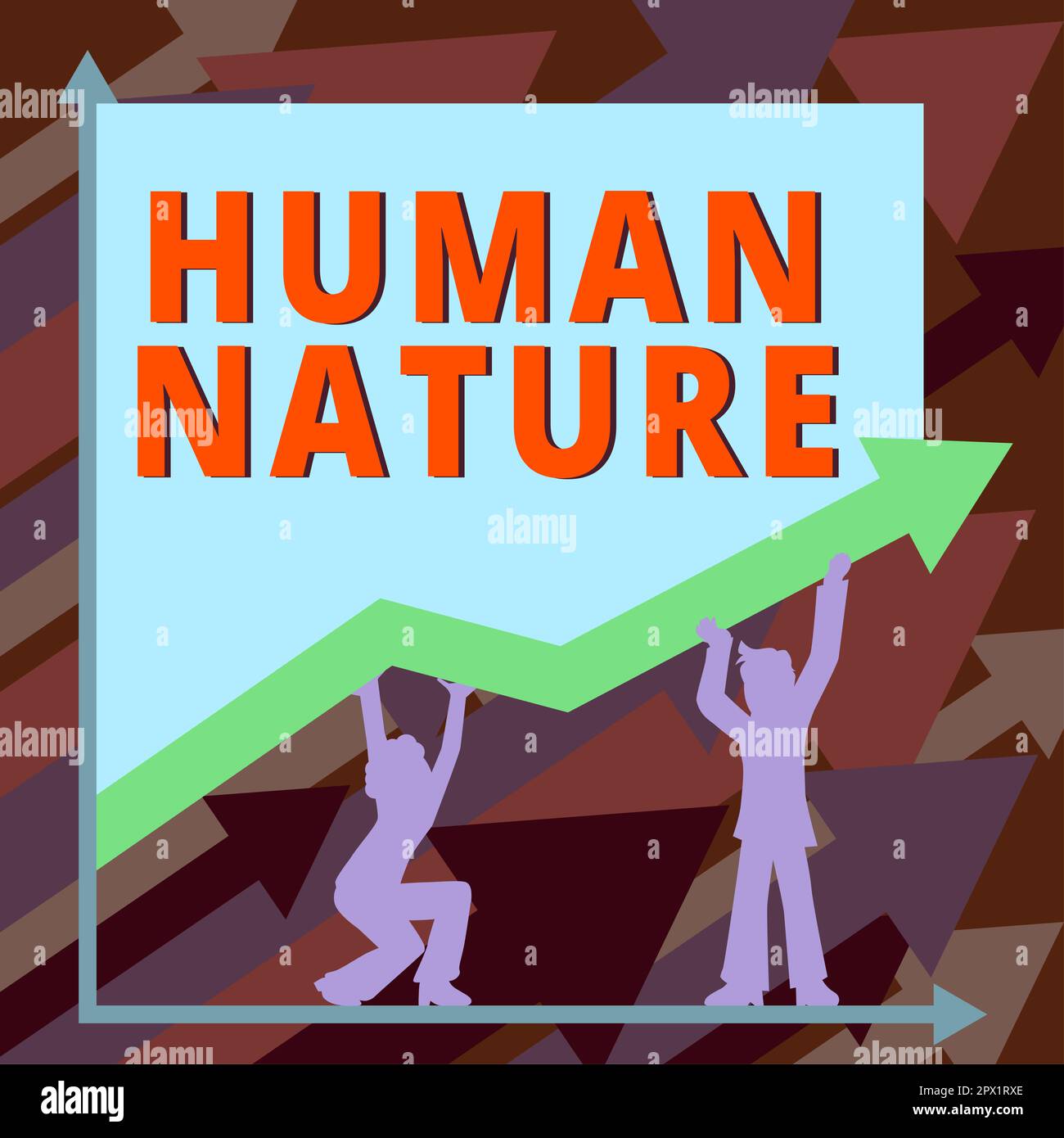 Inspiration showing sign Human Nature, Word Written on psychological ...