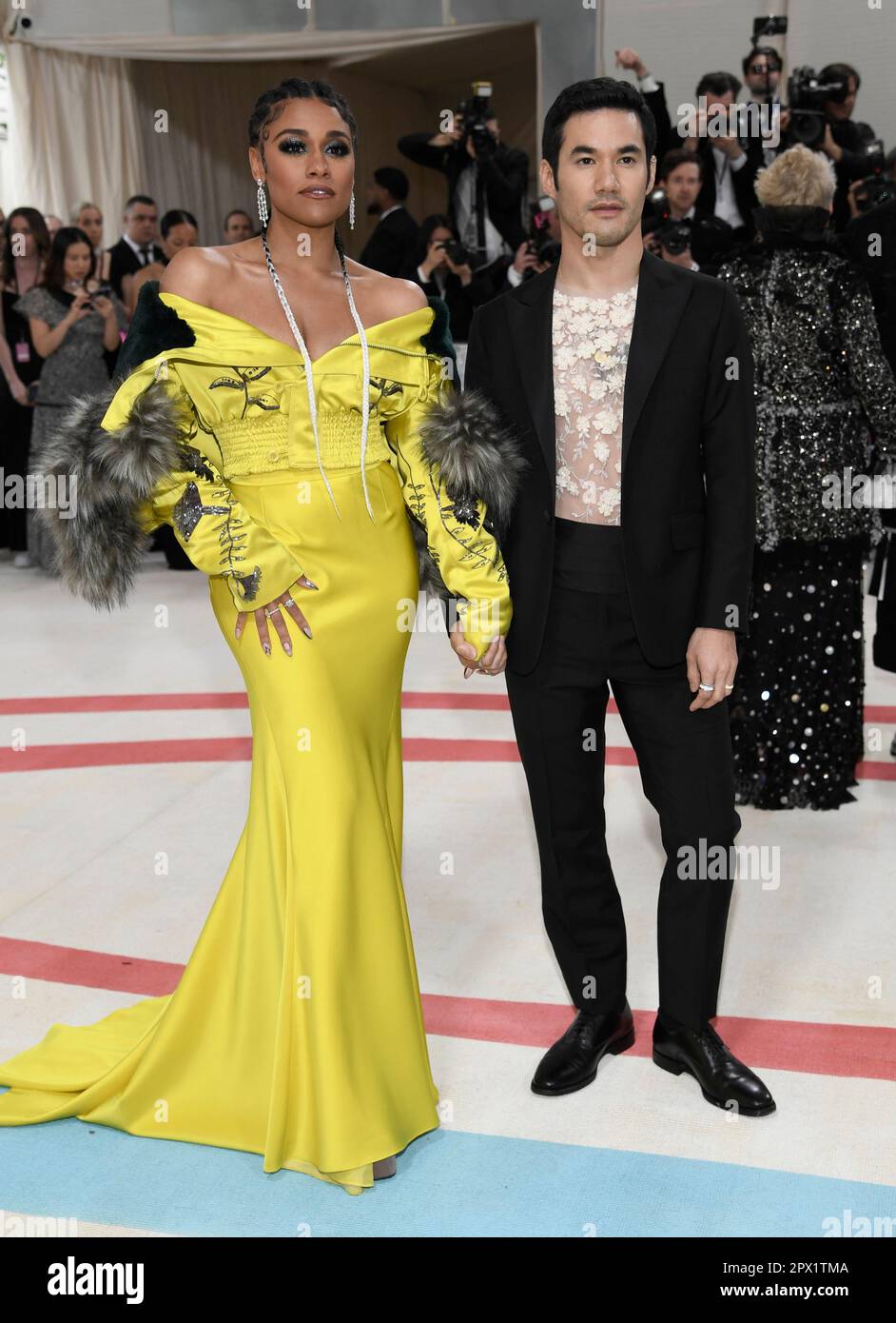 Ariana DeBose, left, and Joseph Altuzarra attend The Metropolitan ...