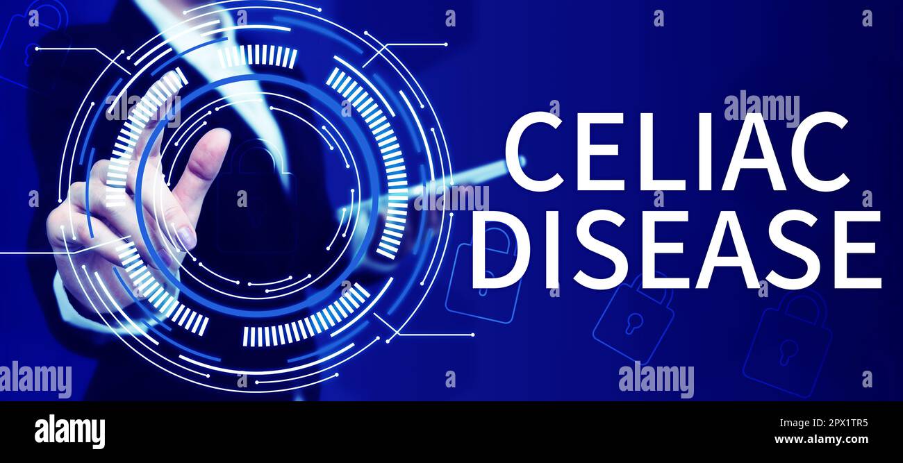Text showing inspiration Celiac Disease, Word Written on Small ...
