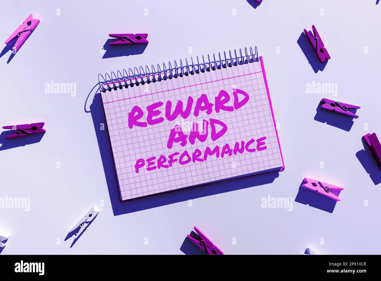 Writing displaying text Reward And Performance, Concept meaning Given ... Writing displaying text Reward And Performance, Concept meaning Given ...