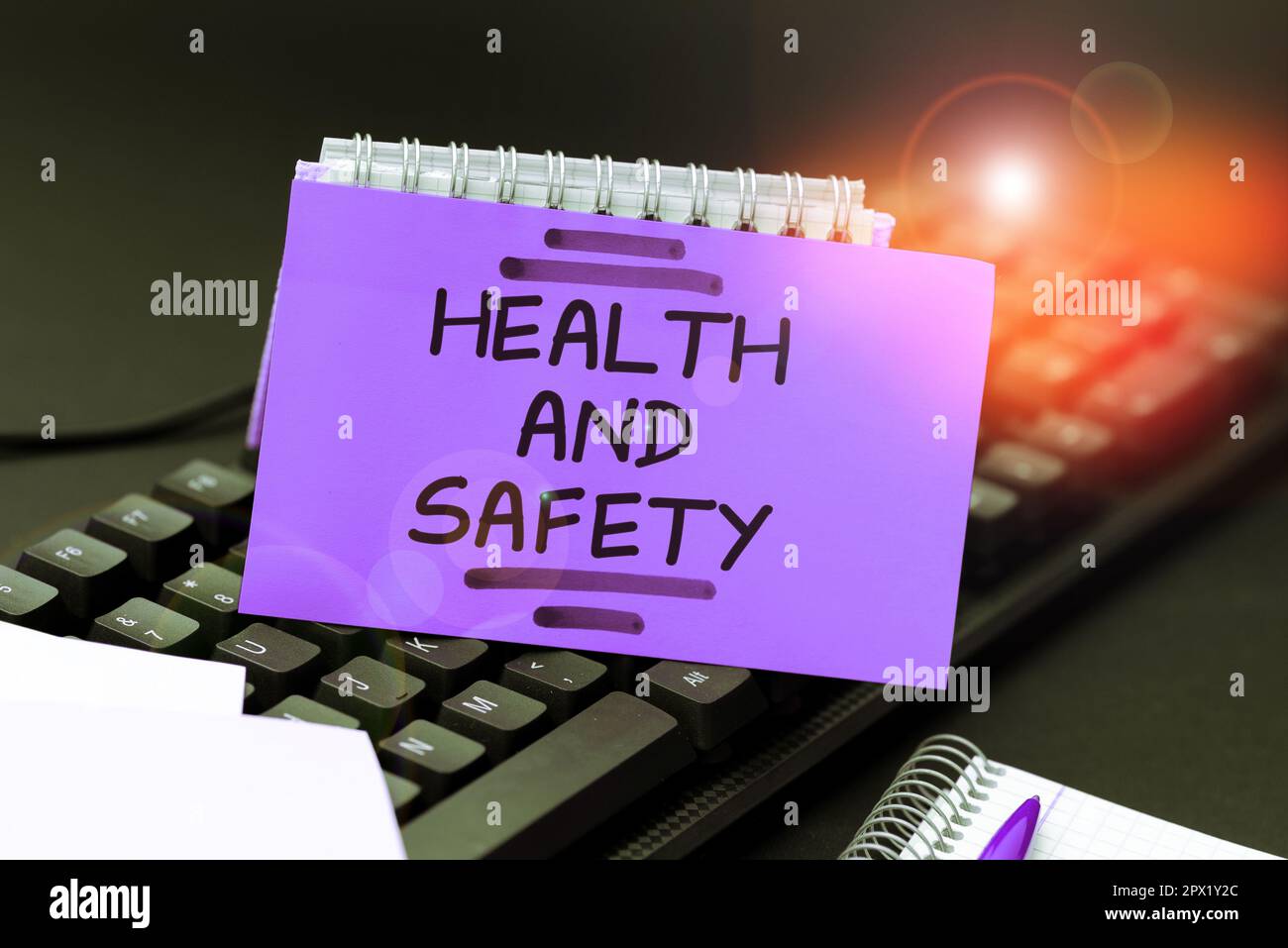Handwriting text Health And Safety, Business overview Taking the ...