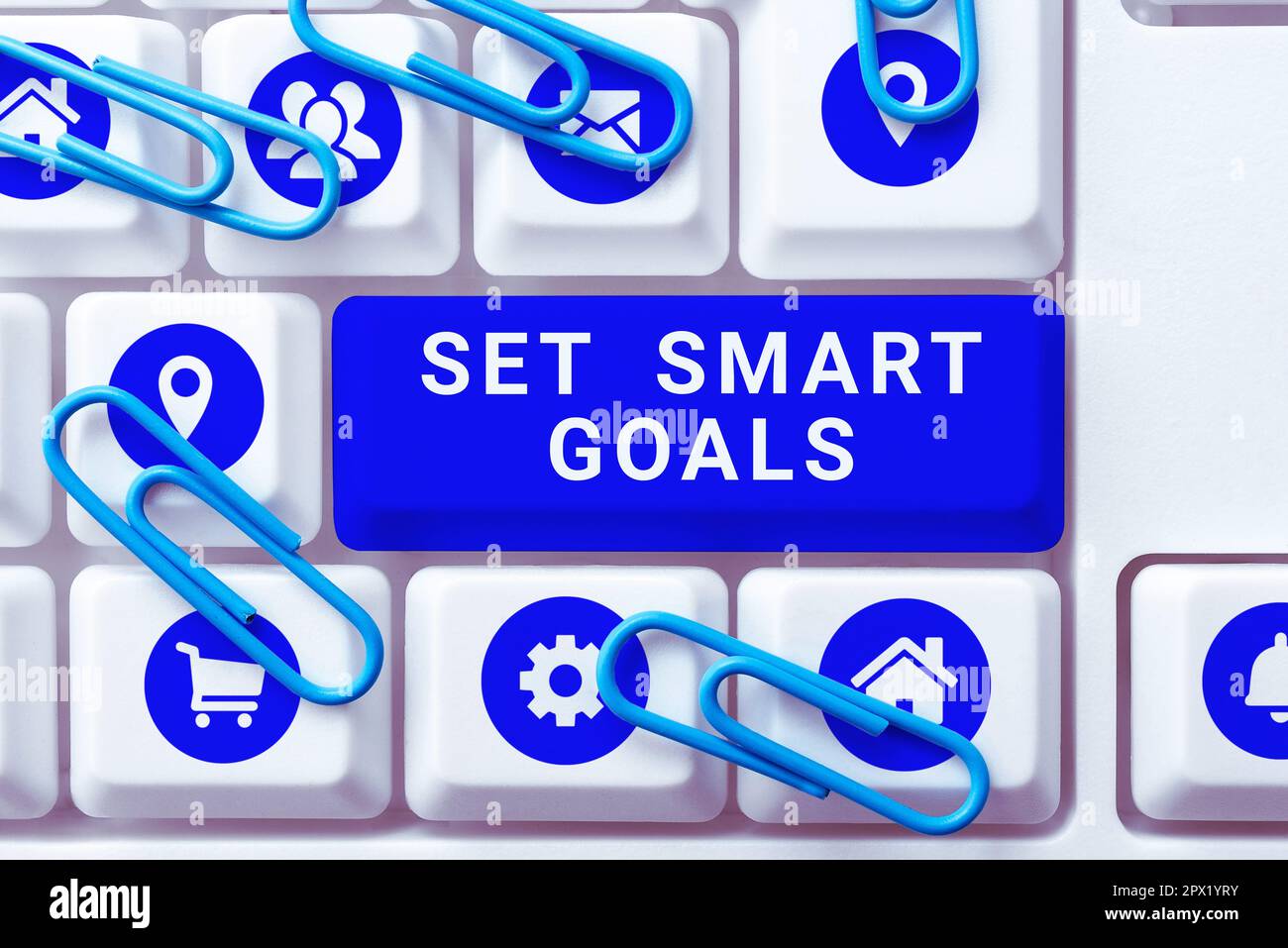 Conceptual Display Set Smart Goals Word For Establish Achievable Objectives Make Good Business conceptual-display-set-smart-goals-word-for-establish-achievable-objectives-make-good-business