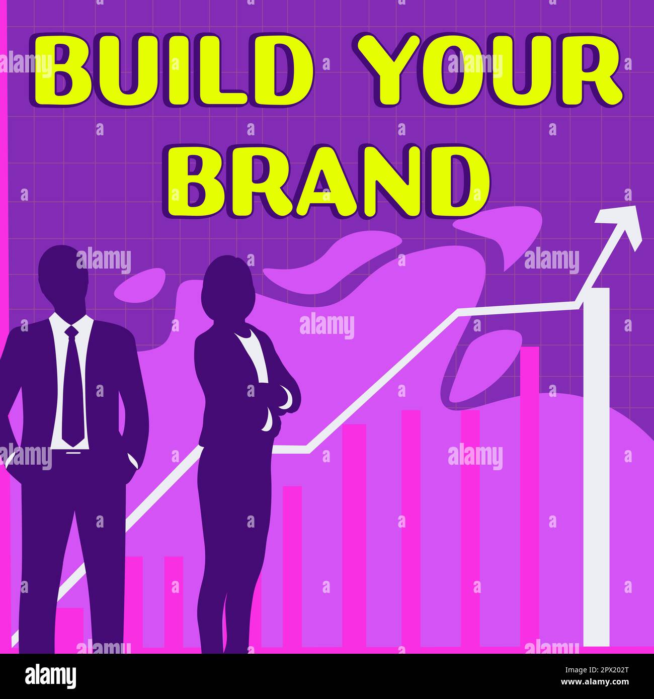 Sign displaying Build Your Brand, Business idea Make a commercial ...