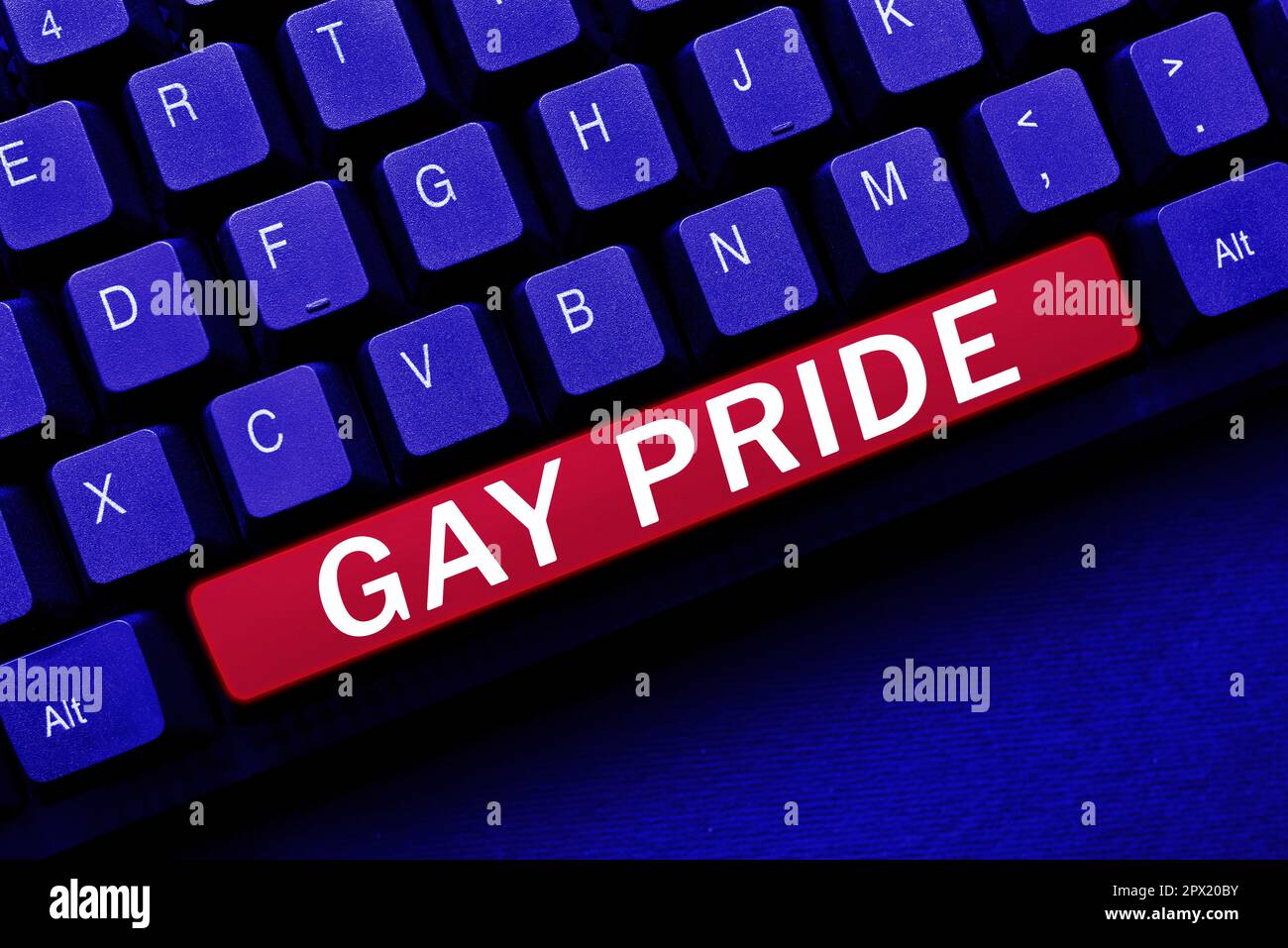 Handwriting text Gay Pride, Business concept Dignity of an idividual ...