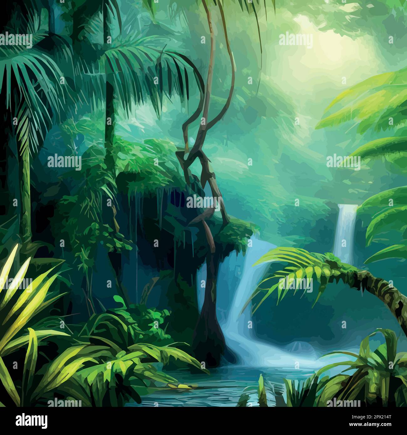 Boardwalk picture Stock Vector Images - Alamy