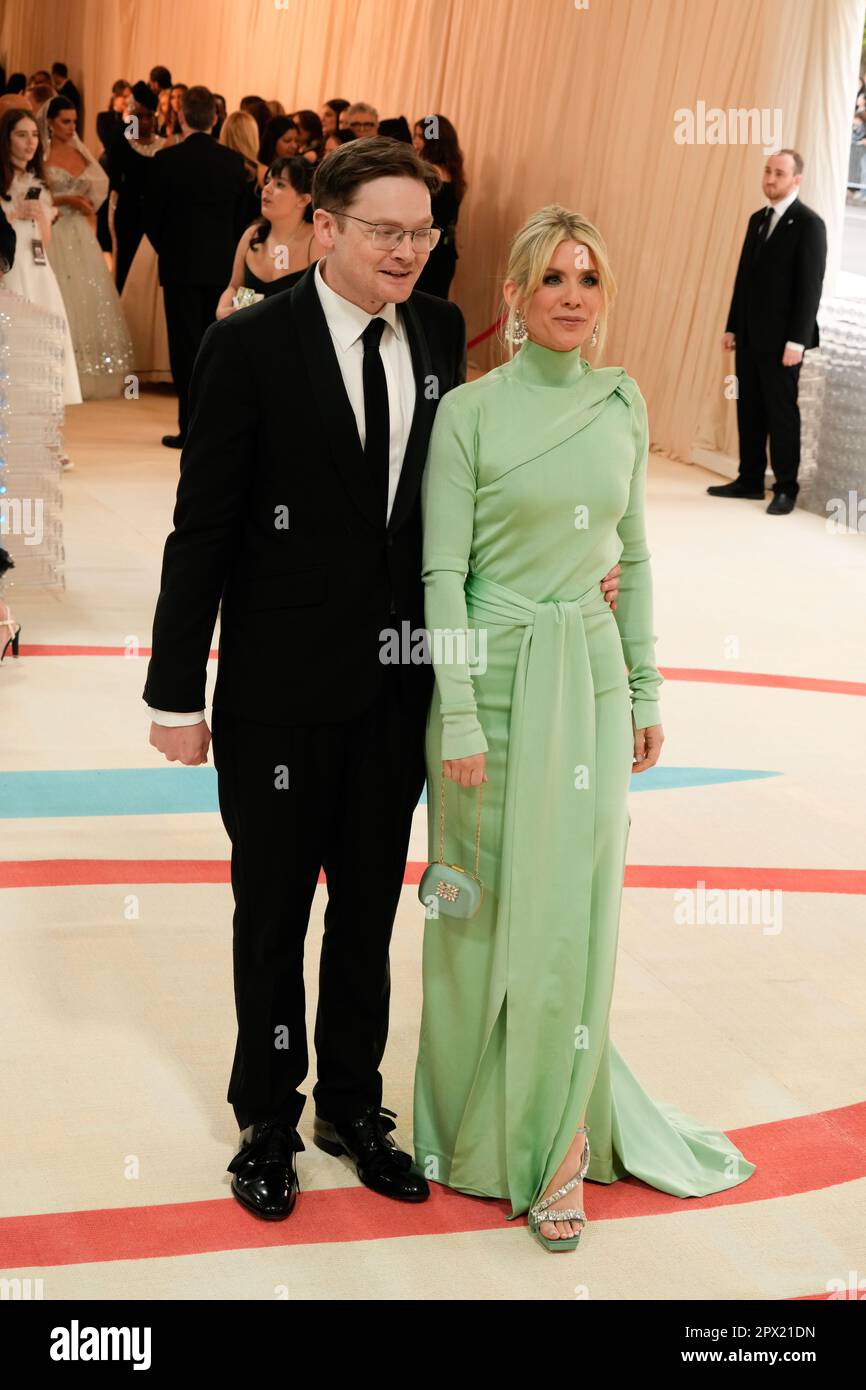 New York, USA. 01st May, 2023. Charles Schaffer, Elizabeth Cordry on ...