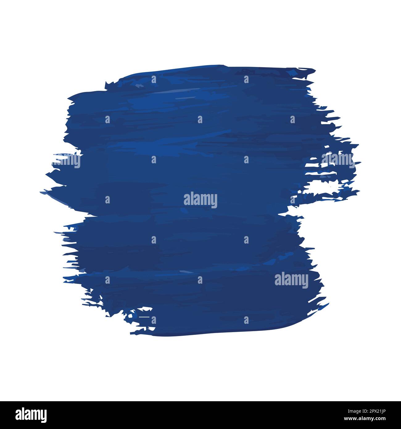 Blue brush stroke acrylic paint texture design vector. Art design for ...