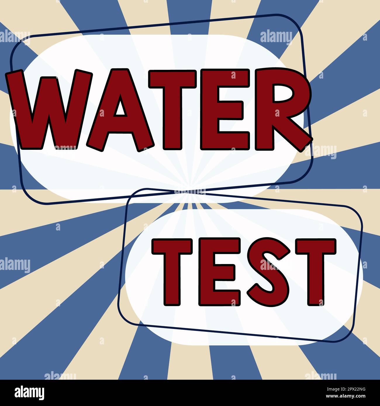 Text showing inspiration Water Test, Internet Concept Sampling of ...