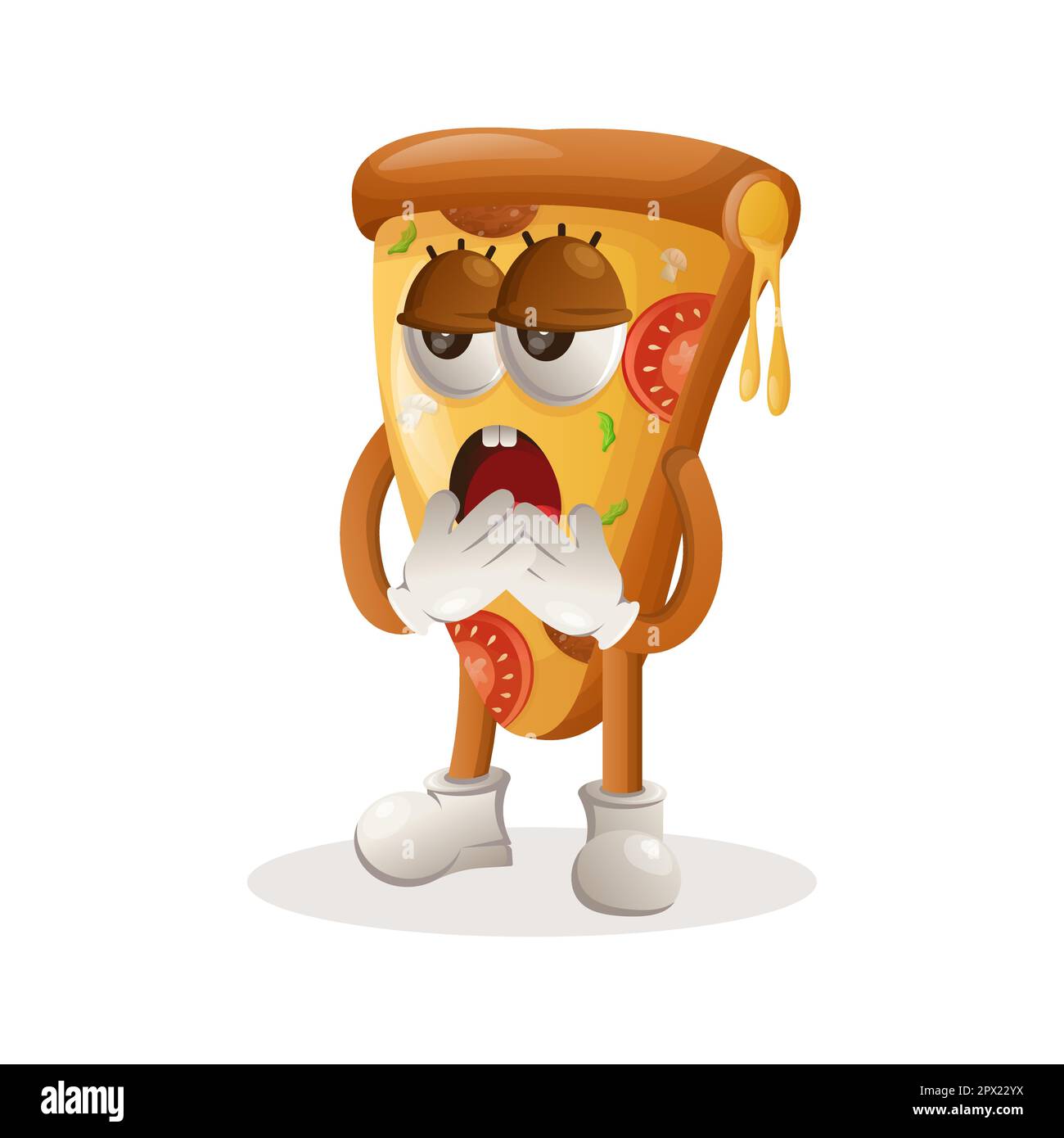 Bored sleepy Stock Vector Images - Alamy