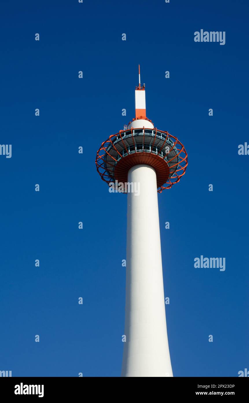 View of the Kyoto Tower. Shimogyo-ku. Kyoto. Japan Stock Photo - Alamy