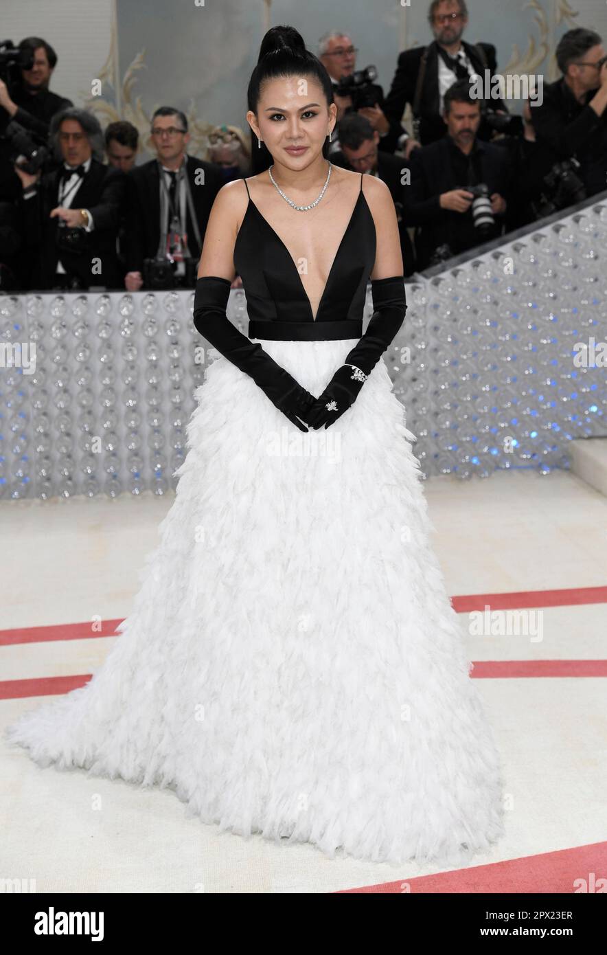 Nichapat Suphap attends The Metropolitan Museum of Art's Costume ...