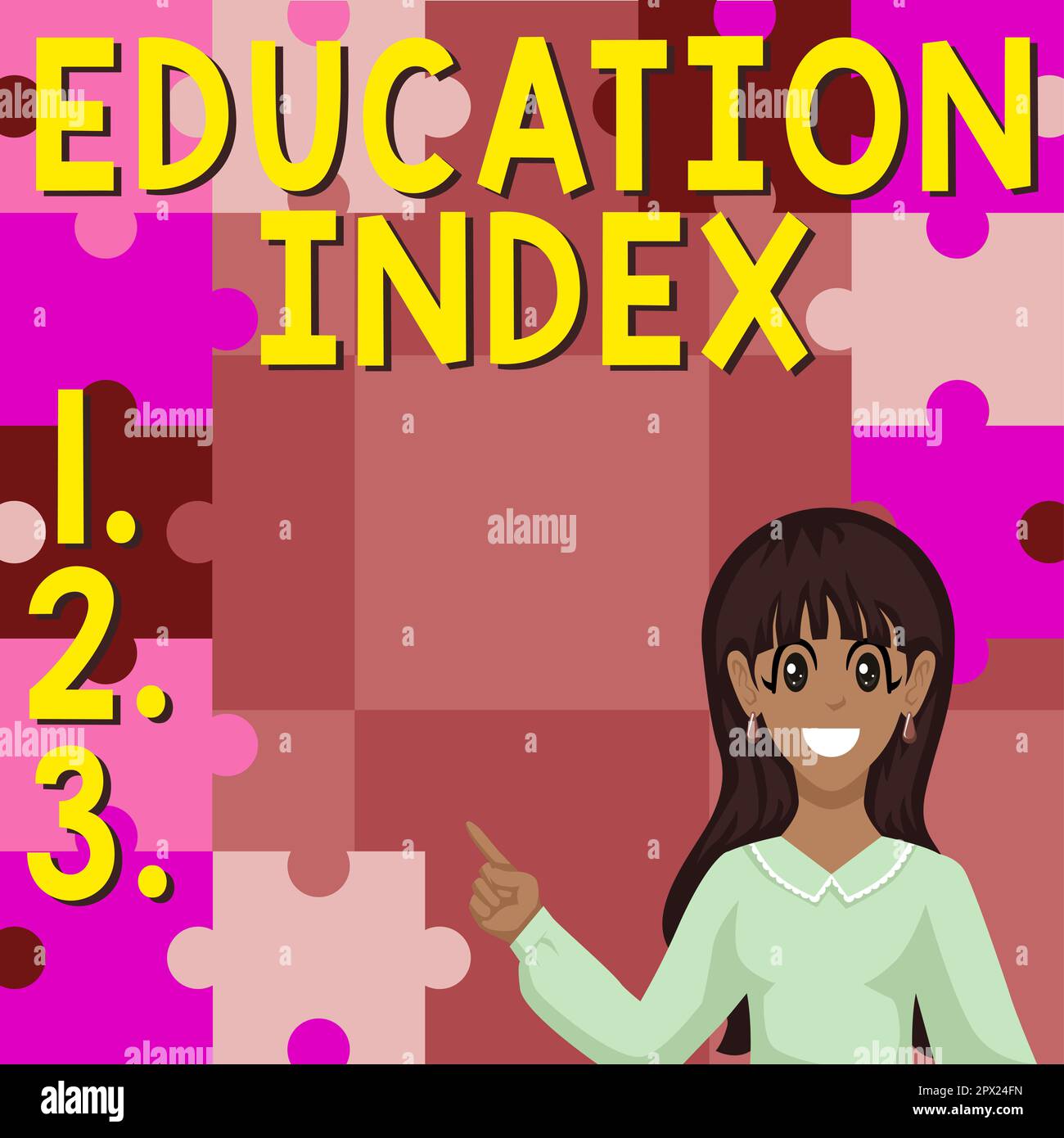 Hand writing sign Education Index, Business approach aiming to meet ...