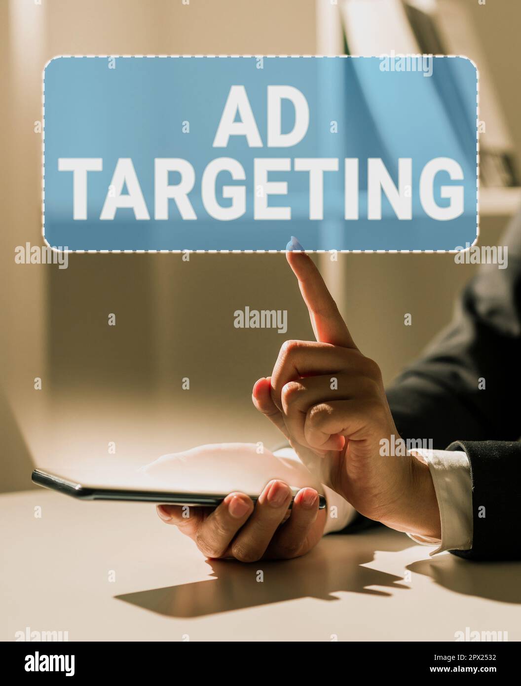 Inspiration showing sign Ad Targeting, Business concept target the most ...