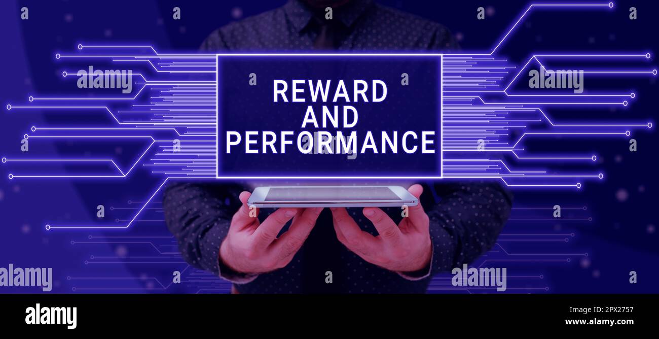 Conceptual display Reward And Performance, Business overview Given in ...