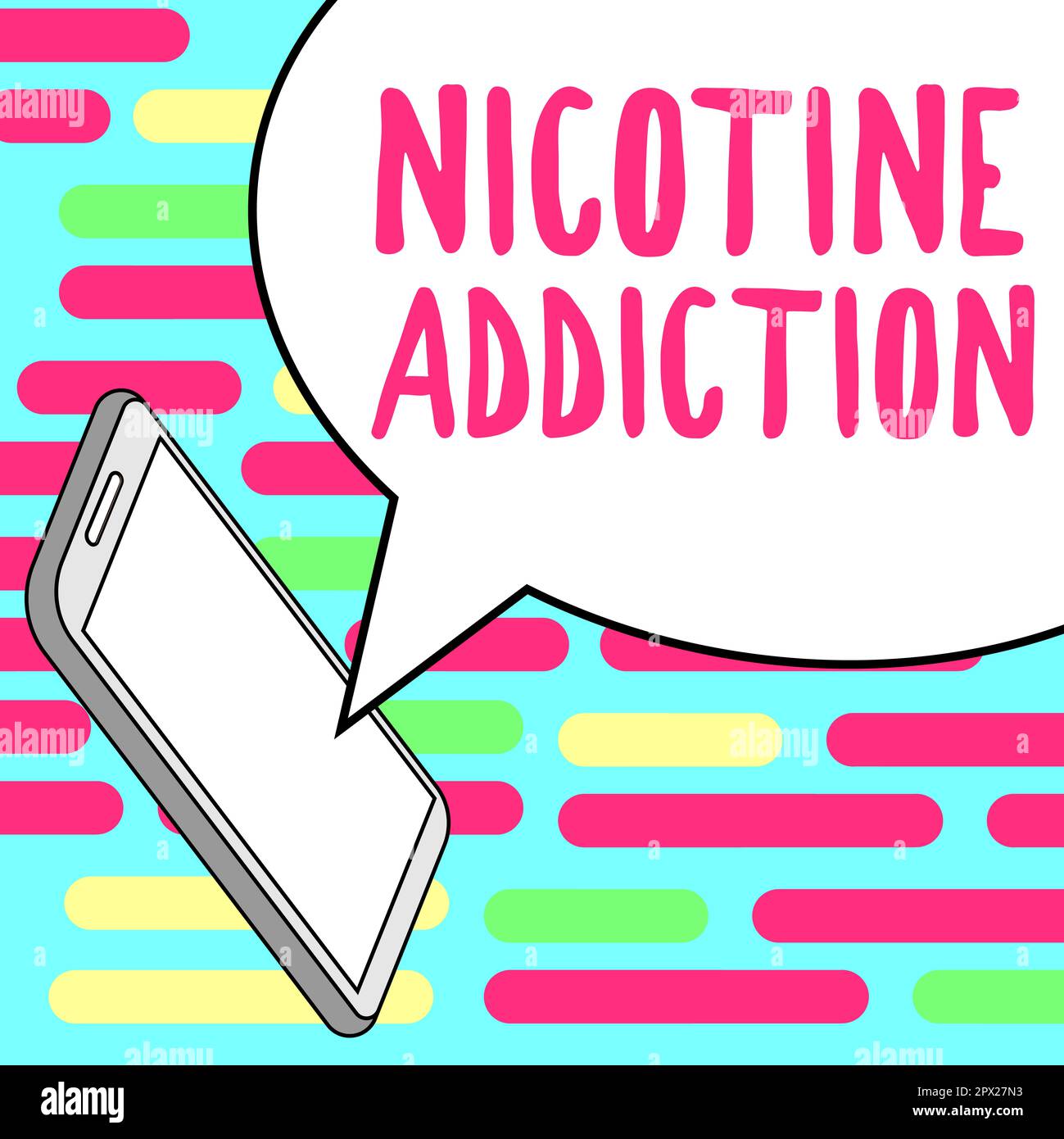 Inspiration showing sign Nicotine Addiction, Internet Concept condition ...