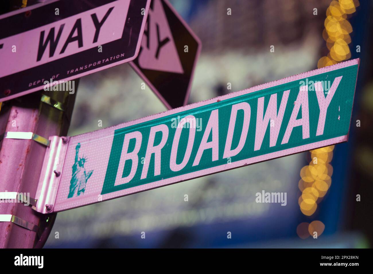 FILE - A Broadway street appears in Times Square, in New York on Jan ...