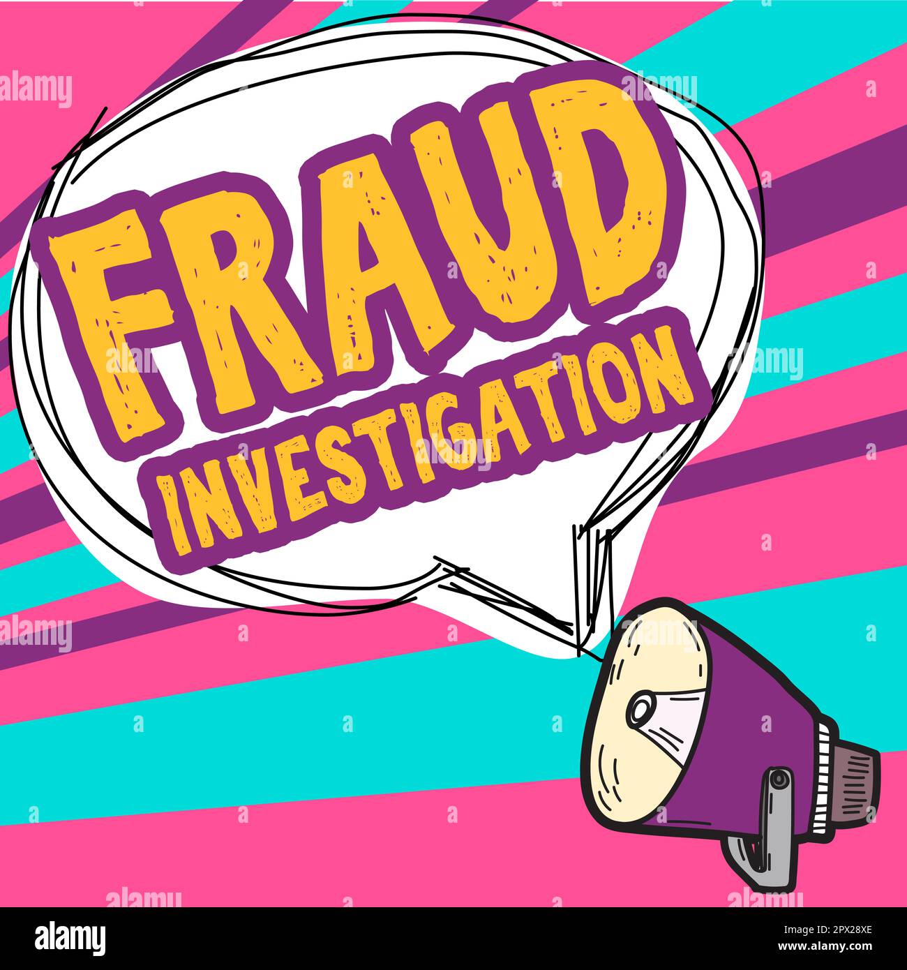 Conceptual caption Fraud Investigation, Business approach process of ... Conceptual caption Fraud Investigation, Business approach process of ...