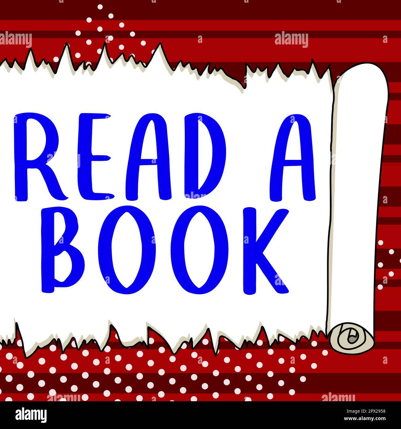 Conceptual display Read A Book, Business overview Enjoy literature ...