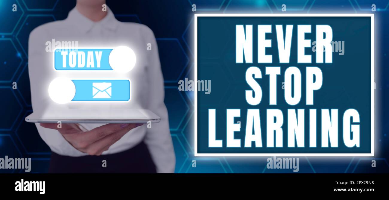 Conceptual caption Never Stop Learning, Concept meaning Continue to ...