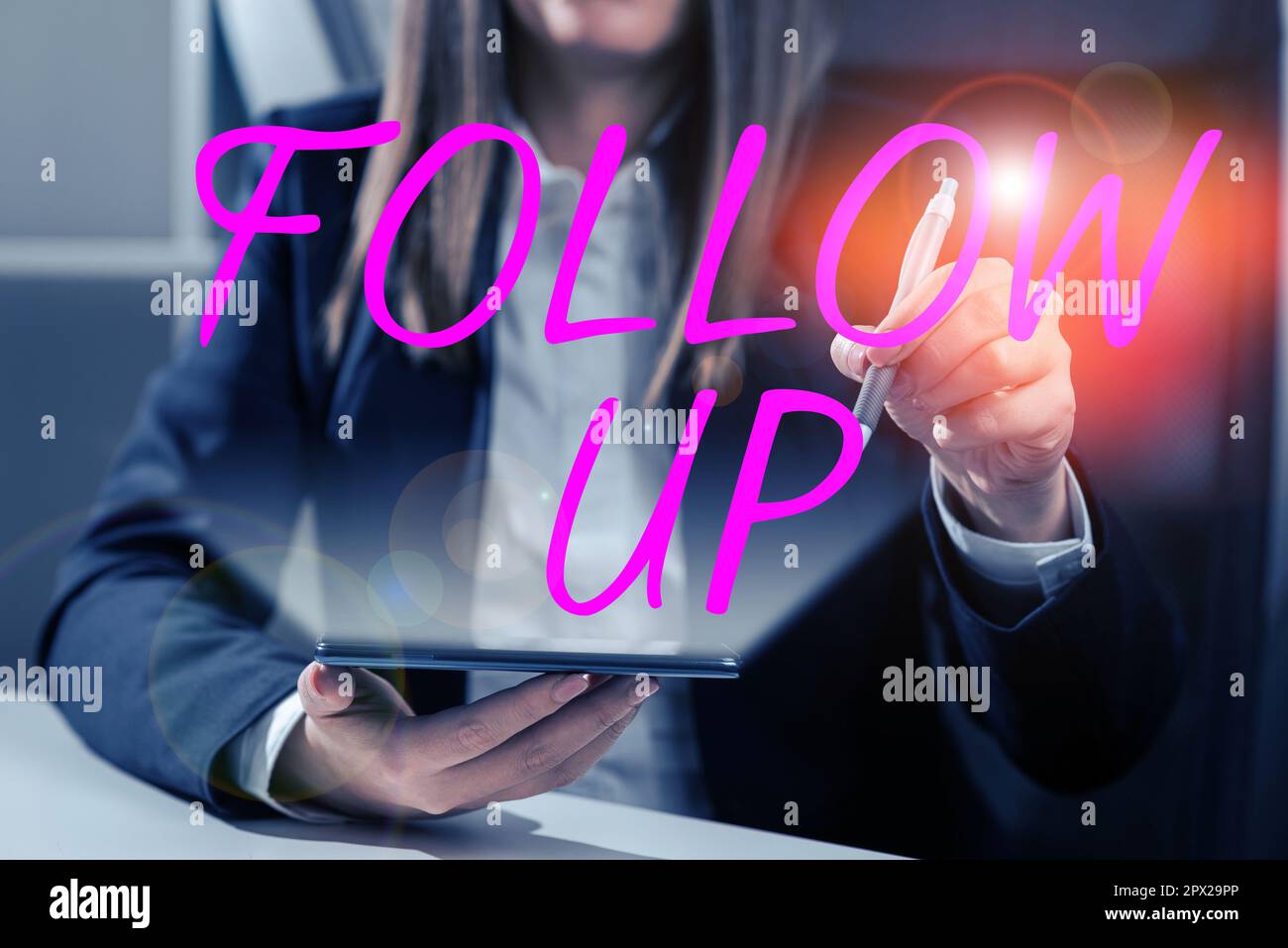 Inspiration showing sign Follow Up, Business concept Additional info or ...